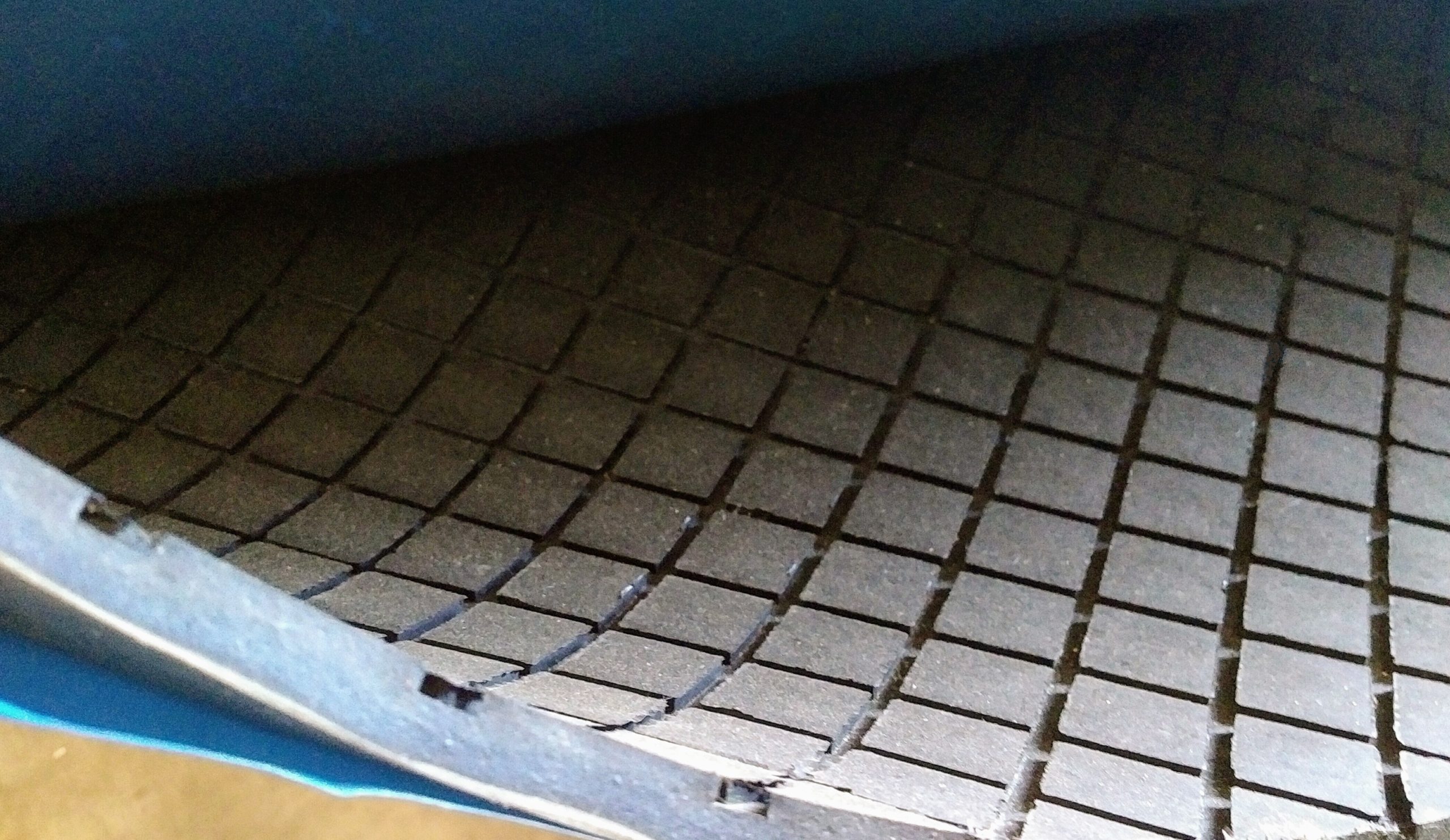 Diamond shape pulley lagging | Gummilabor